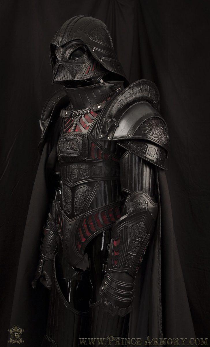 Gallery - Medieval Darth Vader Leather Armor - Prince Armory